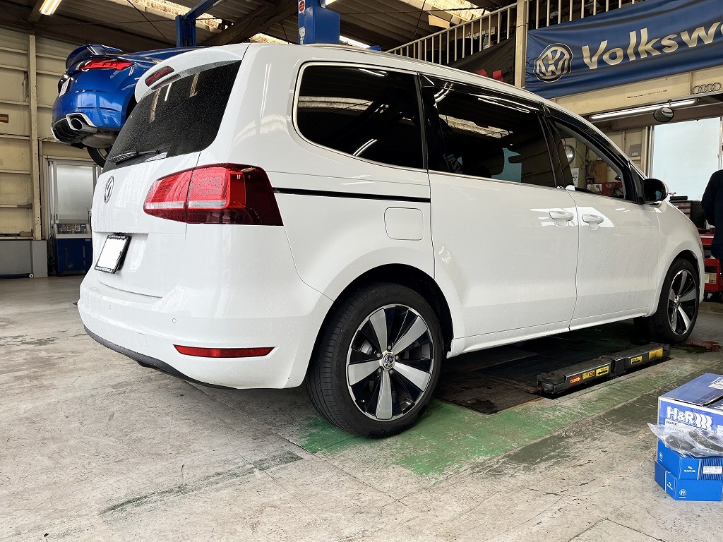 H&R SPRING for Sharan TDI – Backbone バックボーンフォルクスワーゲン（VW)アウディ(Aidr)